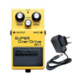 BOSS BY ROLAND Gitarre Boss SD-1 Super Overdrive Pedal + Netzteil