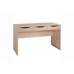 tinkaro Schreibtisch RENO Holz Büro-Tisch Sonoma Eiche