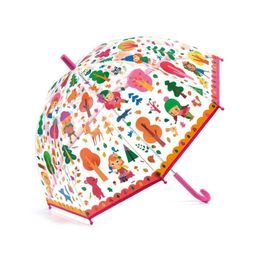 Djeco Stockregenschirm Wald Regenschirm für Kinder Ø 70 x 68 cm