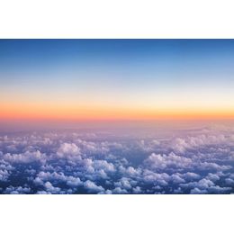 papermoon Fototapete "Wolken" Tapeten Gr. B/L: 5,00 m x 2,80 m, Bahnen: 10 St., bunt Fototapeten