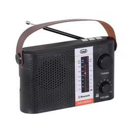 Trevi Tragbares Solar Radio 1200mAh AM/FM/SW Band Micro-USB Bluetooth Radio (AM/FM/SW)