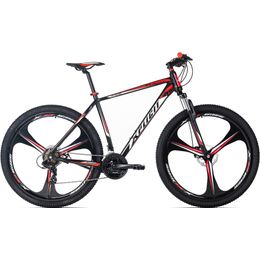 KS-Cycling Mountainbike KS CYCLING "Xplicit" Fahrräder Gr. 48 cm, 29 Zoll (73,66 cm), schwarz (schwarz, rot) Hardtail