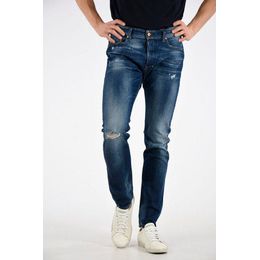 Diesel Slim-fit-Jeans Herren Tepphar 084MX Blau