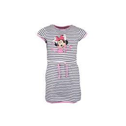 Disney Minnie Mouse Sommerkleid Minnie Maus Mädchen Kinder Kleid gestreift Gr. 104 bis 134