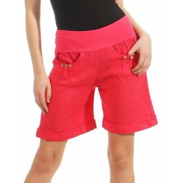 malito more than fashion Leinenhose 6822 Bermuda aus Leinen