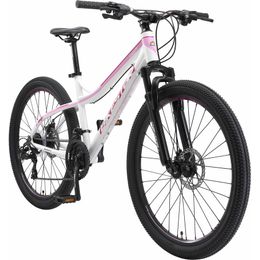 Mountainbike Bikestar Fahrräder Gr. 41 cm, 26 Zoll (66,04 cm), weiß Hardtail
