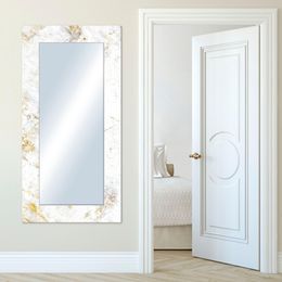 Wandspiegel LEONIQUE "Marmor" Spiegel Gr. B/H/T: 60,4 cm x 120,4 cm x 1,6 cm, weiß Wandspiegel Spiegel 40x100 cm (BxH)