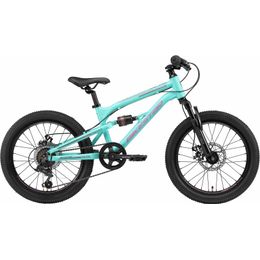 Kinderfahrrad Bikestar Fahrräder Gr. 30 cm, 20 Zoll (50,80 cm), blau (türkis) Kinder Kinderfahrräder