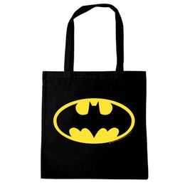 Henkeltasche logoshirt "DC Comics - Batman" Gr. B/H: 38.00 cm x 42.00 cm, schwarz Damen Taschen Handtaschen mit lizenziertem Print
