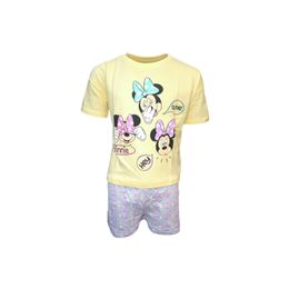 Disney Minnie Mouse Schlafanzug Minnie Maus (2 tlg) Mädchen Pyjama kurz