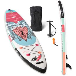 F 2 SUP-Board F2 "Feel Free o. Paddel" Wassersportboards Gr. 10,2 310 cm, pink Stand Up Paddle