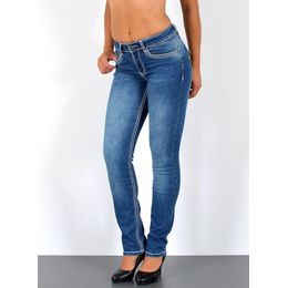 ESRA Straight-Jeans G1100 High Waist