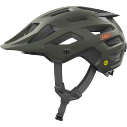 Mountainbikehelm Abus "MOVENTOR 2.0 MIPS" Helme Gr. S Kopfumfang: 51 cm - 5 cm, grün Fahrradhelme für Erwachsene