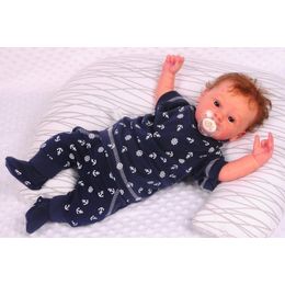 La Bortini Kinderanzug Hose mit Füßchen und T-Shirt Baby Anzug Shirt 50 56 62 68 74 80 86