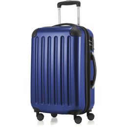 Hartschalen-Trolley Hauptstadtkoffer "Alex" Gr. B/H/T: 41 cm x 65 cm x 26 cm 74 l, blau (dunkelblau) Koffer Handgepäck-Koffer