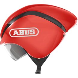 Rennradhelm Abus "GAMECHANGER TT" Helme Gr. M Kopfumfang: 54 cm - 58 cm, rot Fahrradhelme