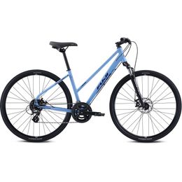 Fitnessbike FUJI Bikes "Traverse 1.5 ST" Fahrräder Gr. 43 cm, 28 Zoll (71,12 cm), blau Fahrräder