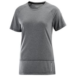 Salomon - Women's Cross Run S/S Tee - Laufshirt Gr L grau