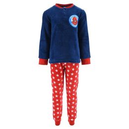 Spiderman Schlafanzug Kinder Jungen Pyjama langarm Nachtwäsche (2 tlg)