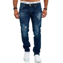 OneRedox Straight-Jeans J-700C (Jeanshose Designerjeans Bootcut