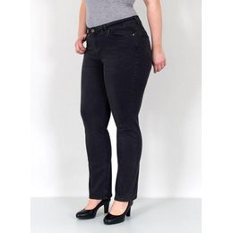 ESRA Straight-Jeans FG6 High Waist Jeans Straight Fit Damen Hose Stretch