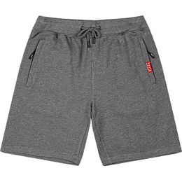 Basisstoff Shorts Lobo Herren Short Cotton Sweat Kurze Hose Bermuda Sweatpant