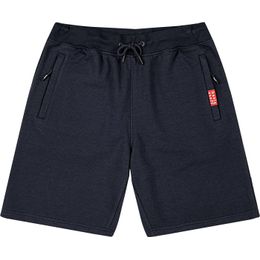 Basisstoff Shorts Lobo Herren Short Cotton Sweat Kurze Hose Bermuda Sweatpant