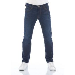 Lee® Straight-Jeans Herren Jeanshose Daren Zip Fly Regular Fit Denim Hose mit Stretch