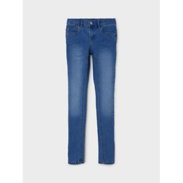 name it Regular-fit-Jeans Skinny Jeans Denim Hose NKFPOLLY 5546 in Blau