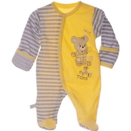 La Bortini Schlafoverall Strampler Schlafoverall Baby Overall 50 56 62 68 74 80 86 Schlafanzug