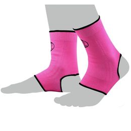BAY-Sports Fußbandage Knöchelbandage Fußgelenkbandage Sprunggelenk pink Knöchel pink