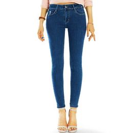 be styled Skinny-fit-Jeans Medium Waist Röhrenjeans skinny Hose stretchig