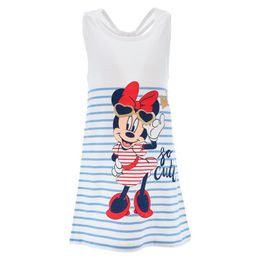 Disney Minnie Mouse Sommerkleid Mädchen ärmelloses Träger-Kleid Strand-Kleid