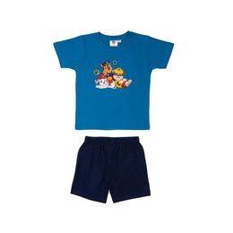 United Labels® Schlafanzug Paw Patrol Schlafanzug für Jungen Blau