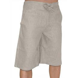 SCHAZAD Leinenhose Bermuda Leinenhose