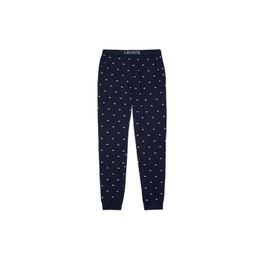 Lacoste Pyjamahose Pants Loungewear mit Allover-Krokodil-Print