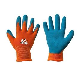 GarPet Gartenhandschuhe Kinder Schutzhandschuhe Latex Garten Handschuhe Gr. 4 12 Paar