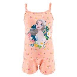 Disney Frozen Shorty Die Eiskönigin Anna und Elsa Mädchen Schlafanzug Pyjama (2 tlg)