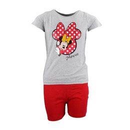 Disney Minnie Mouse Schlafanzug Minnie Maus Kinder Mädchen Pyjama Gr. 98 bis 128