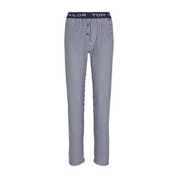 Tom Tailor Pajama Pants female size XS Dark blue / White