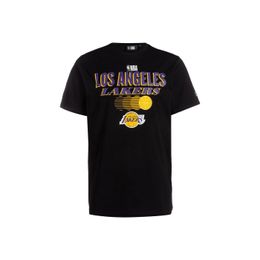New Era Trainingsshirt NBA Los Angeles Lakers Graphic T-Shirt Herren