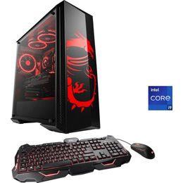 CSL Hydrox V29524 MSI Dragon Advanced Edition Gaming-PC (Intel® Core i9 12900F, MSI GeForce RTX 3050, 16 GB RAM, 1000 GB SSD, Wasserkühlung), schwarz