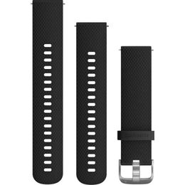 Garmin Wechselarmband Ersatzarmband vivomove HR Silikon (20 mm), schwarz