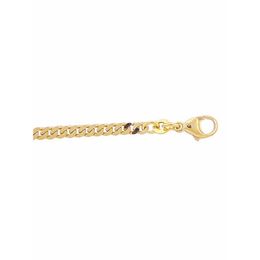 Adelia´s Adelia´s Goldkette 333 Gold Flach Panzer Halskette 45 cm Ø 3,3 mm, Goldschmuck für Damen, goldfarben