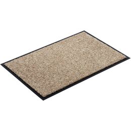 Fußmatte Proper Tex 618, Astra, rechteckig, Höhe: 9 mm, Schmutzfangmatte, In -und Outdoor geeignet, beige