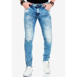 Cipo & Baxx Cipo & Baxx Slim-fit-Jeans im Slim Fit-Schnitt, blau