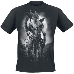 Toxic Angel Odin T-Shirt schwarz in L