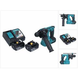 Makita - dhr 183 rt Akku Bohrhammer 18 v 1,7 j sds plus Brushless + 2x Akku 5,0 Ah + Ladegerät