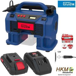 Güde Güde - Akku Kompressor 18V LED-Arbeitsscheinwerfer mit Akku 2.0 & Ladegerät 3A