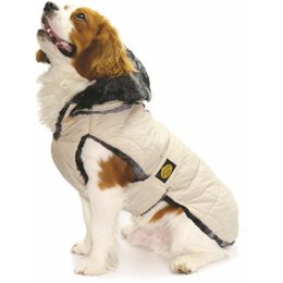 Fashion Dog - Steppmantel für Hunde - Beige - 36 cm